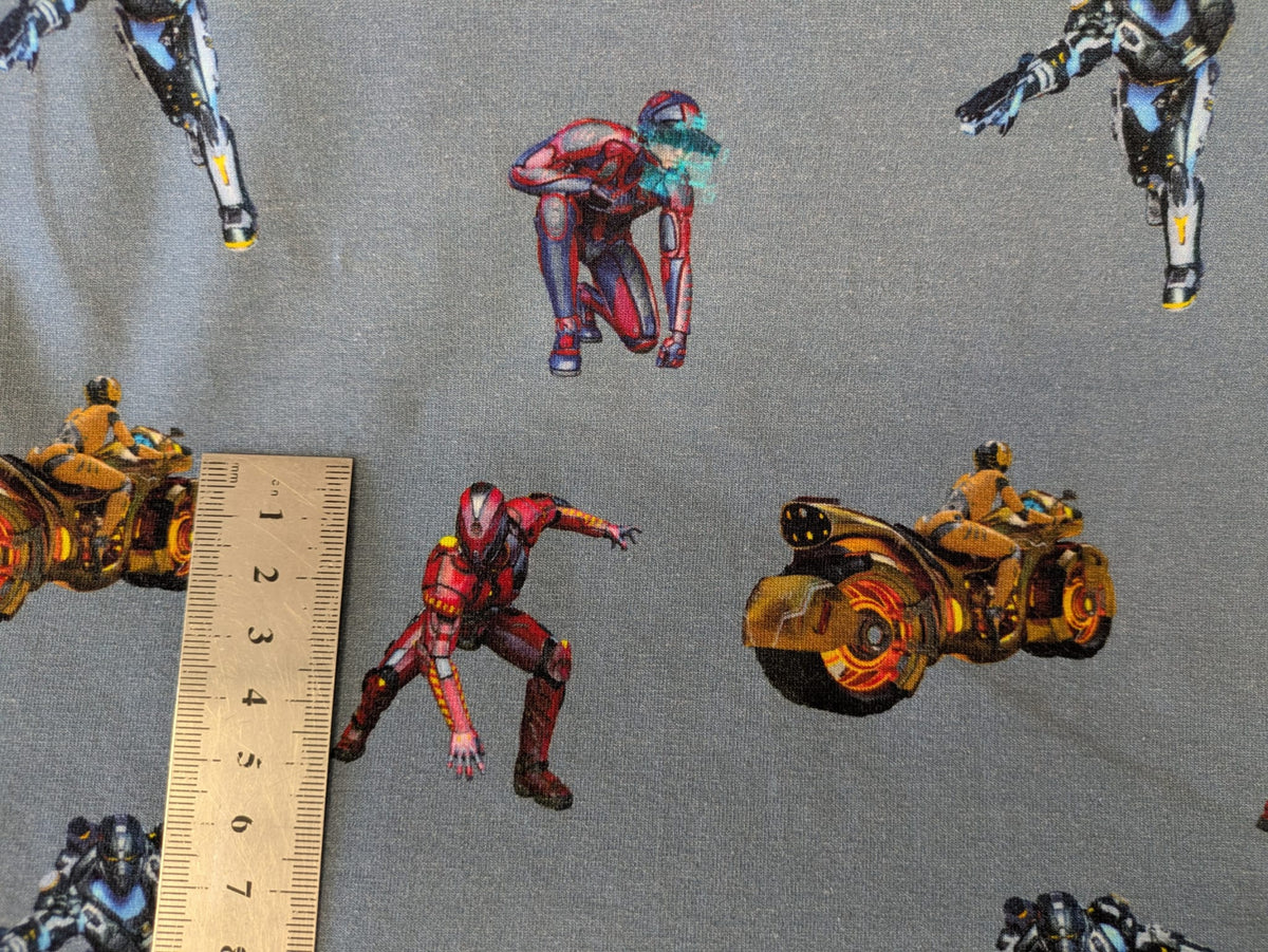 Power Riders Jersey - Kids Print Fabrics – KP Fabrics