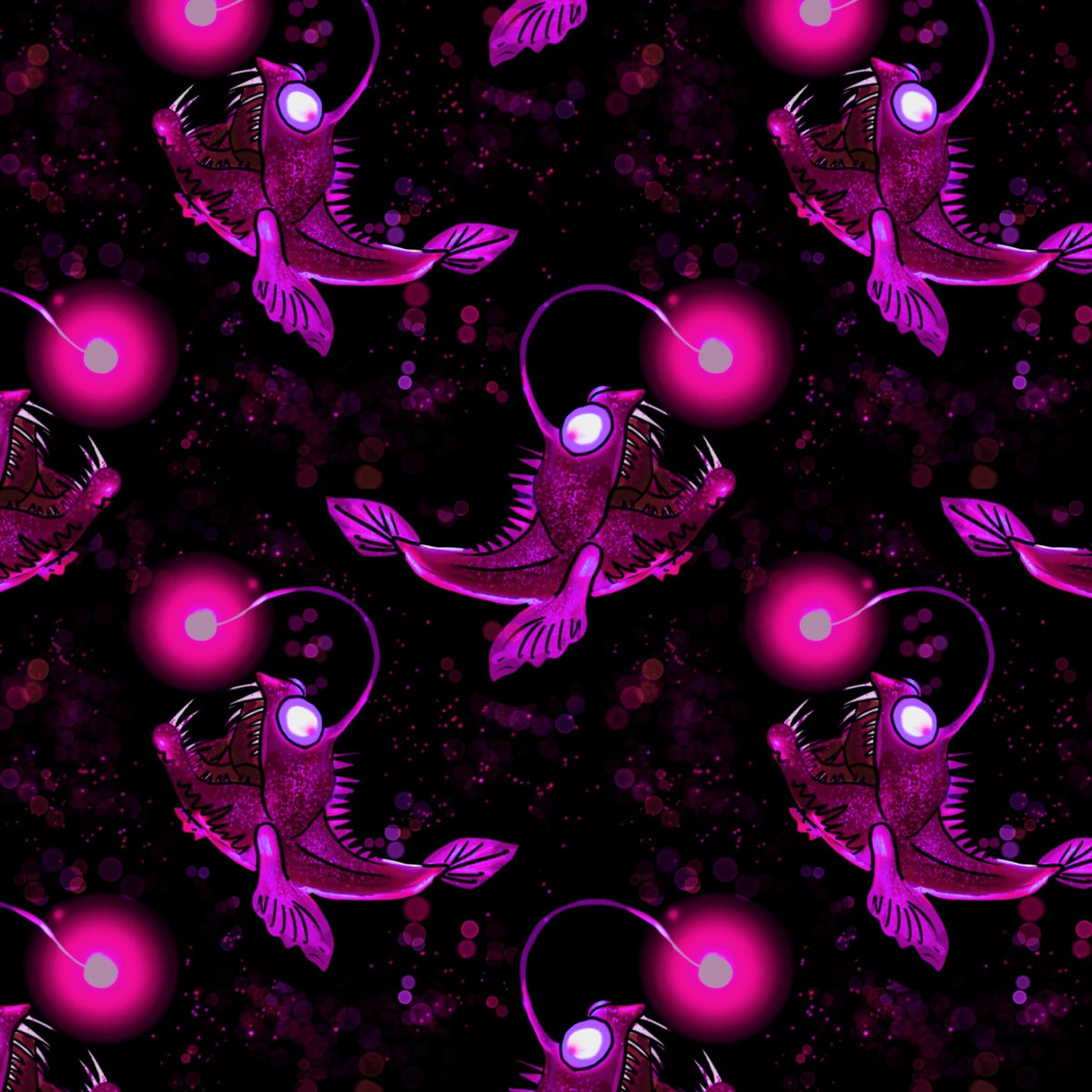 Angler Fish pre order fabrics - KP Fabrics