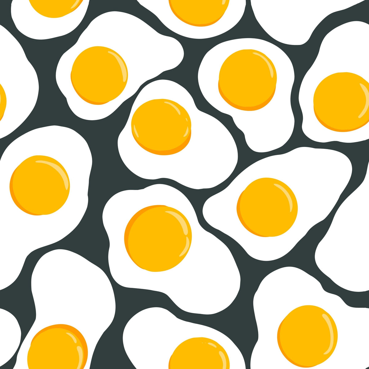 Fried Egg pre order fabrics - KP Fabrics