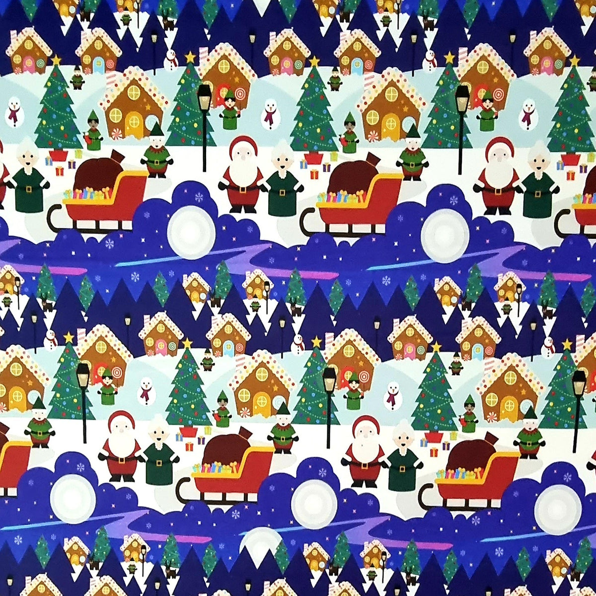 Gingerbread house pre order fabrics - KP Fabrics
