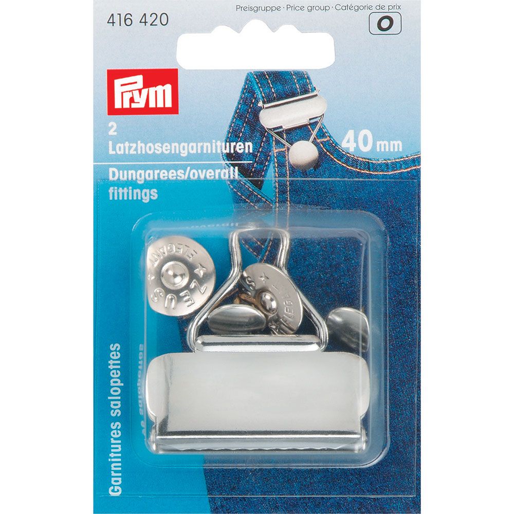 Prym Dungaree Fasteners at KP Fabrics