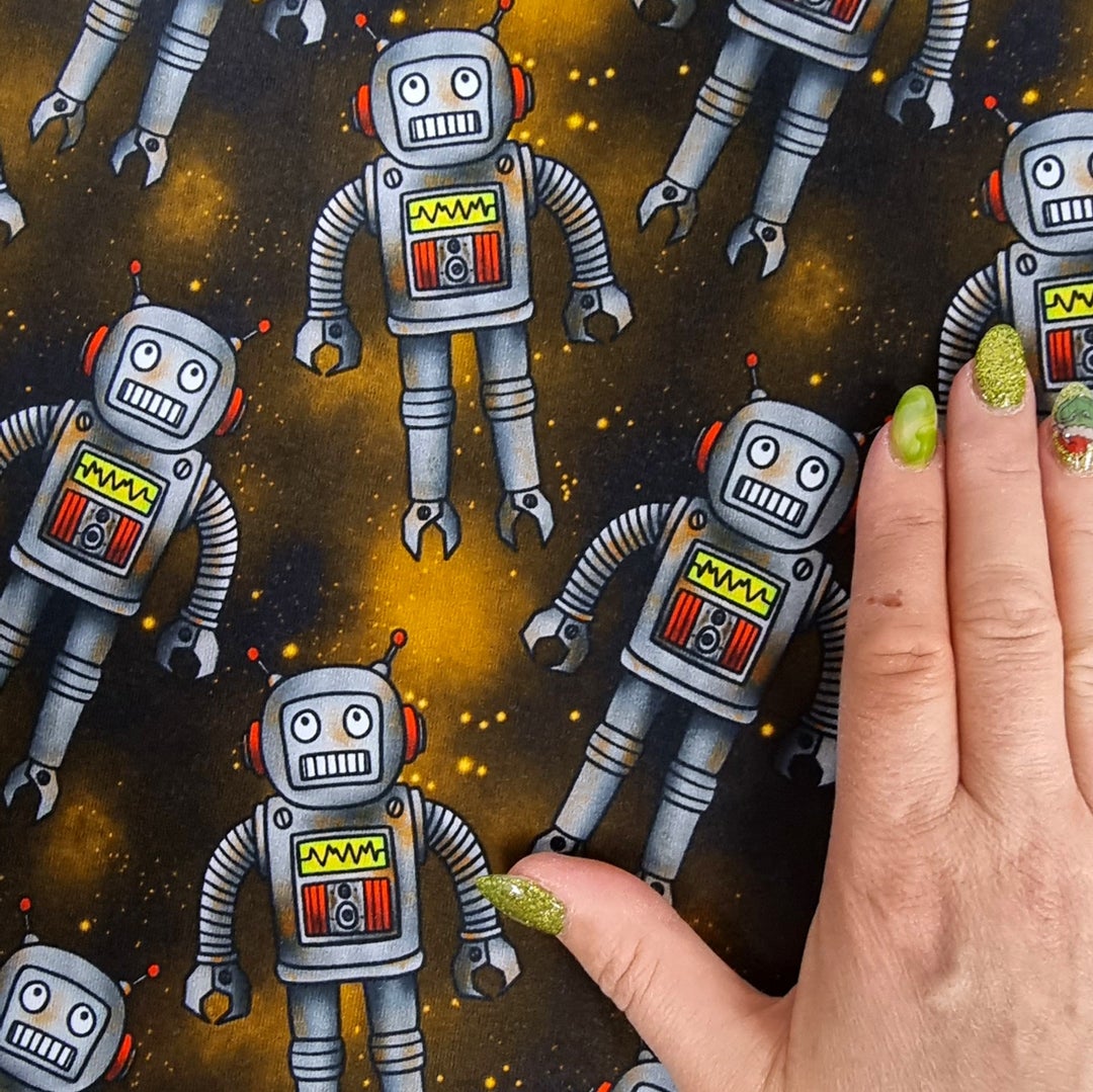 Robots pre order fabrics - KP Fabrics