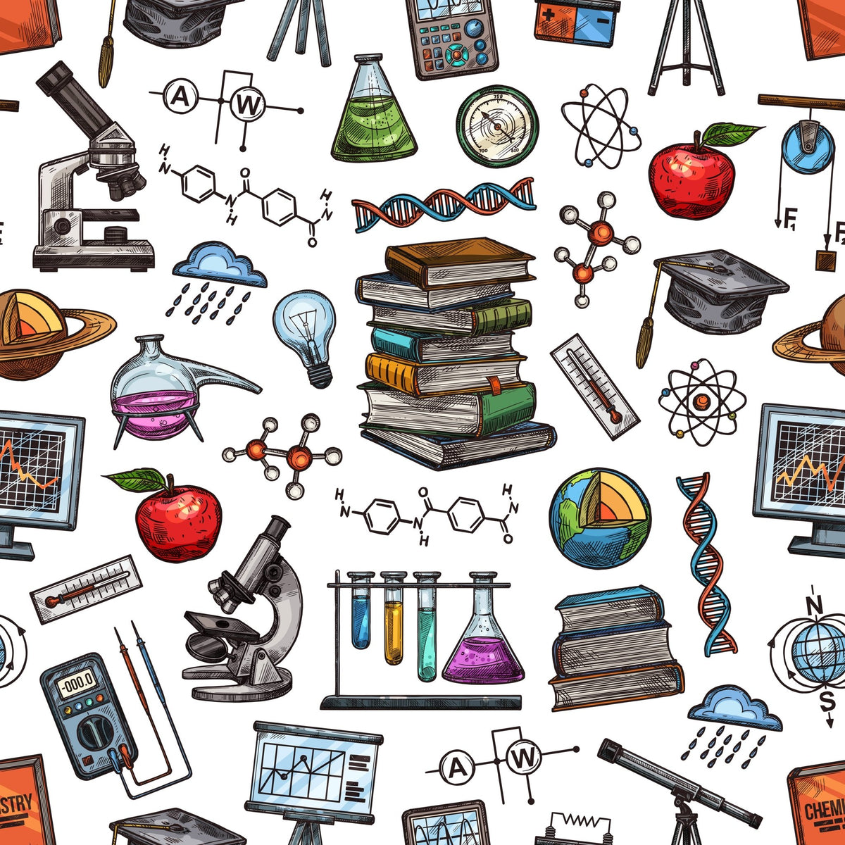 Science pre order fabrics - KP Fabrics