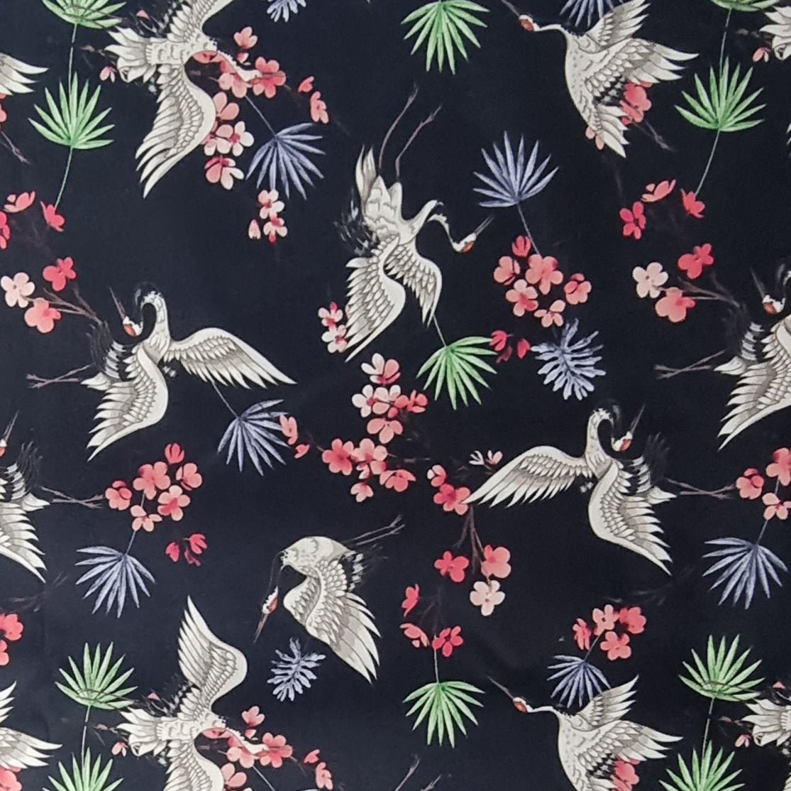 Stork satin Cotton Woven fabric at KP Fabrics